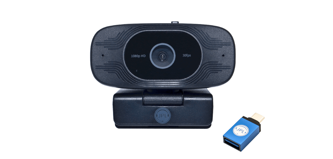 JPL Vision Mini+ Webcam | Plug & Play HD USB Webcam