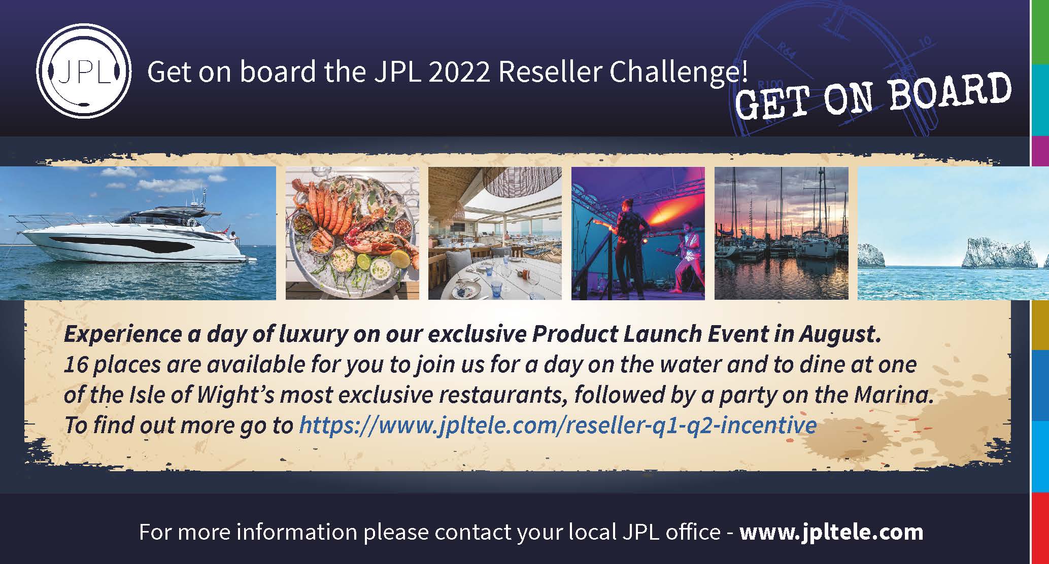Get on board the JPL 2022 reseller challenge - JPL Telecom