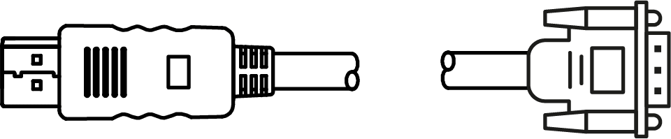 DP-VGA | Display port to Video Graphics Array port.